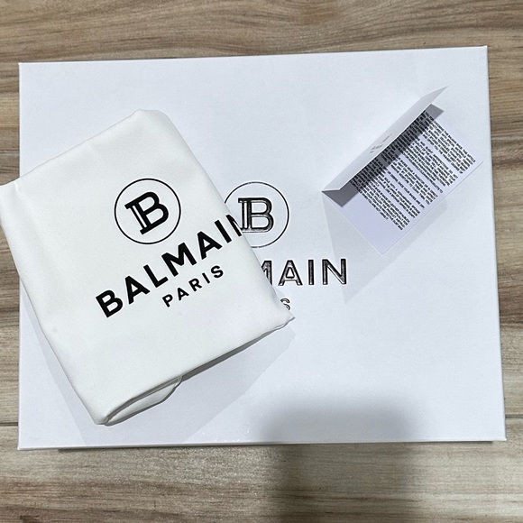 Balmain | Shoes | Balmain 0 Authentic Court Monogram Sneakers | Poshmark